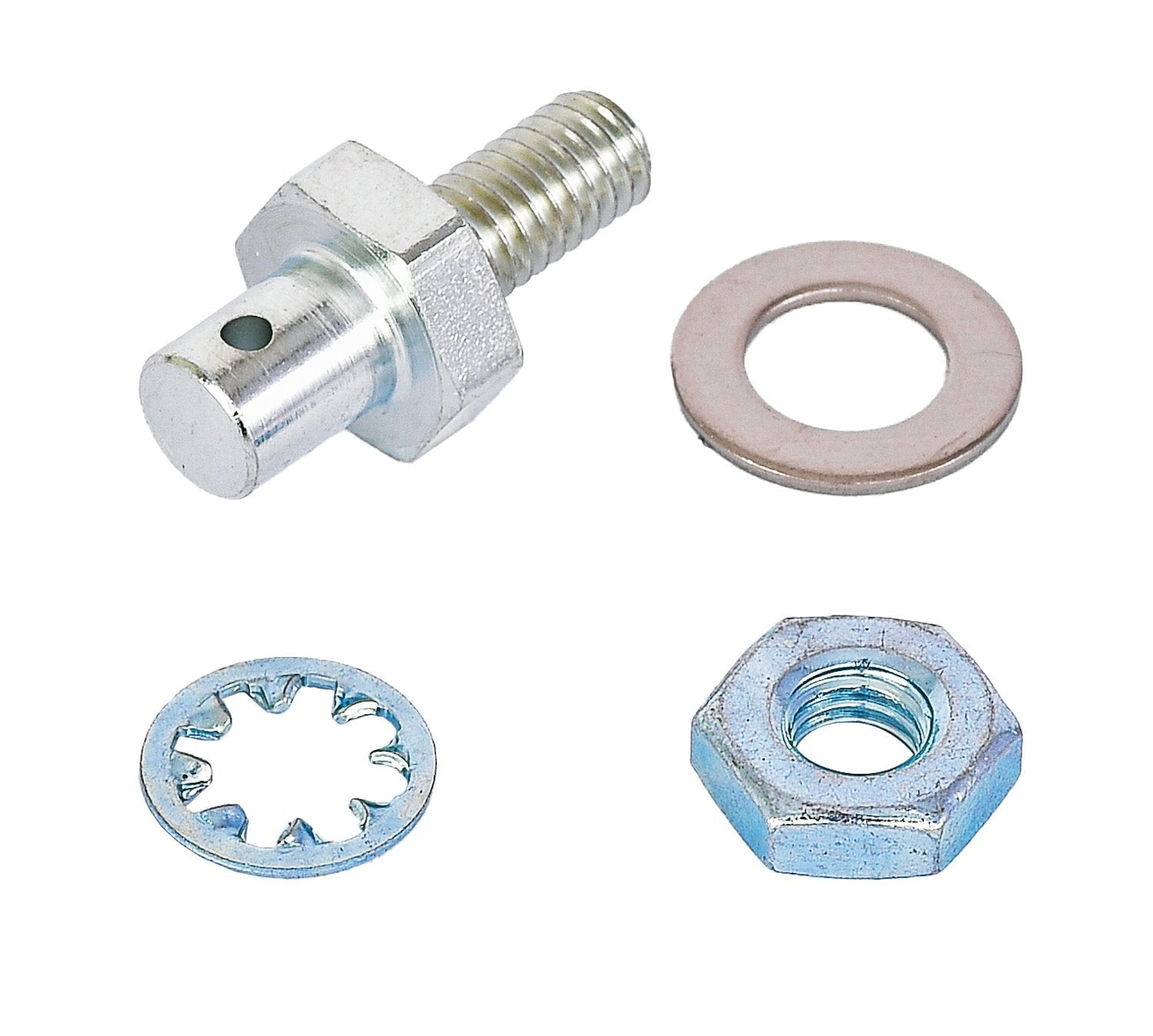 JEGS 157210 Throttle Linkage Cable Adapter Stud Kit 1977-86 GM 7/32 ...
