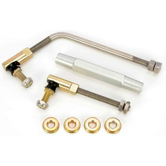 JEGS 15797 Universal Hi-Rise Throttle Linkage Angled Rod: 1/4 -28 RH ...