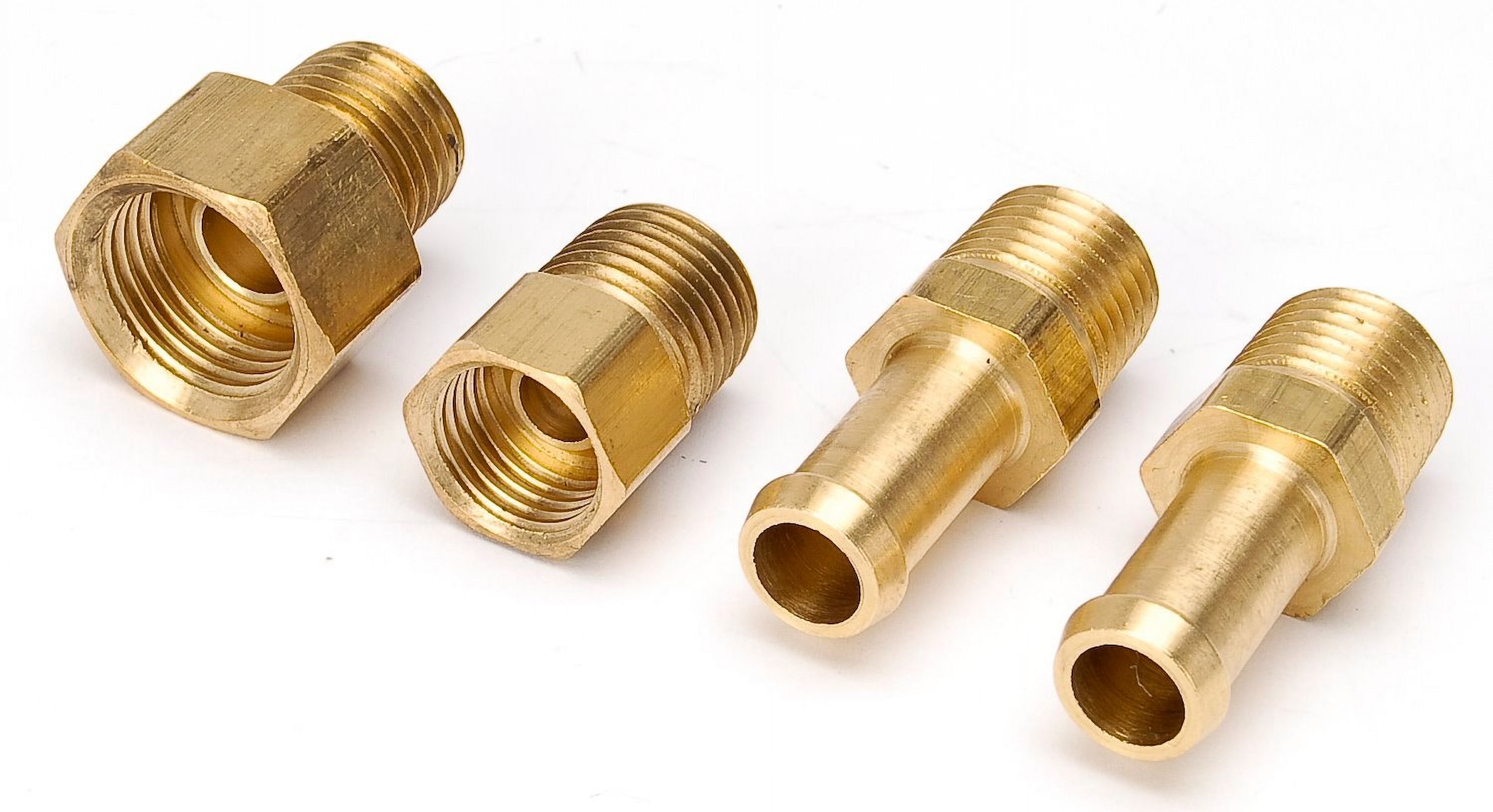 JEGS 15940 Fuel Pump Fitting Kit 4 Pieces 1/4 in. npt male Made in the ...