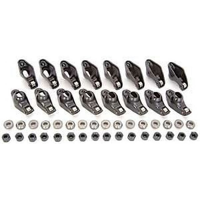 JEGS 20182 Stamped Steel Roller Tip Rocker Arms 1955-1986 Small Block ...