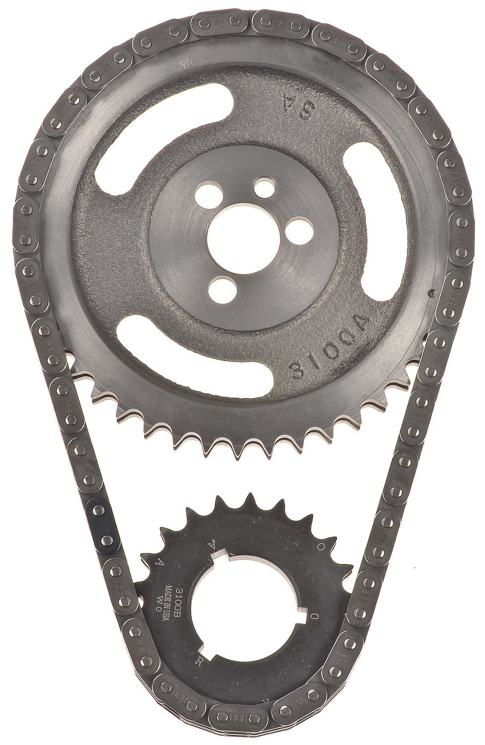 JEGS 20412 Timing Chain Set 1955-1992 Small Block Chevy 265-400 Except ...