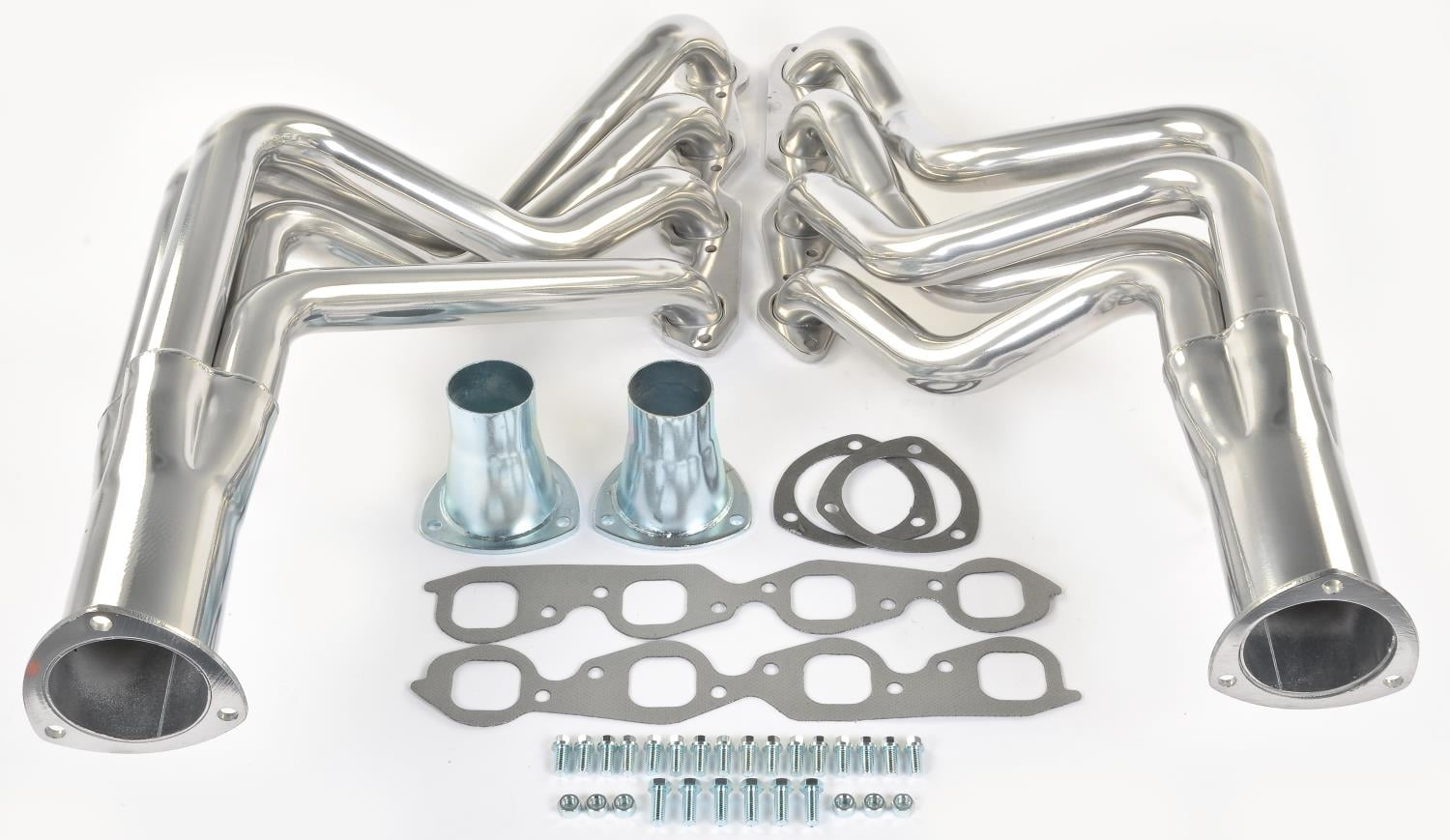 JEGS 300102 Metallic Ceramic Coated Long Tube Headers 1968-1974 Big ...