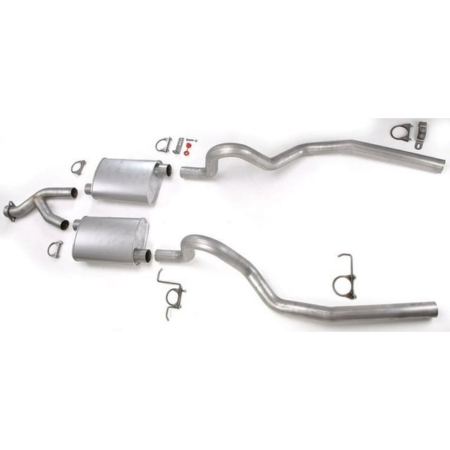 JEGS 30406 Cat-Back Exhaust System 1999-2004 Mustang V6 Utilizes the ...
