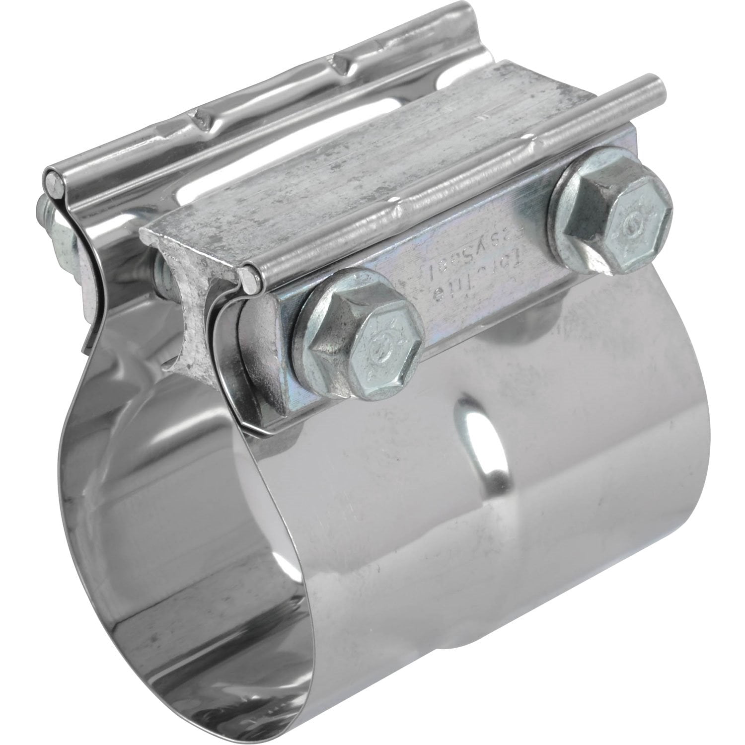 JEGS Preformed Exhaust Lap Joint Band Clamp for I.D. O.D. Slip Fit ...