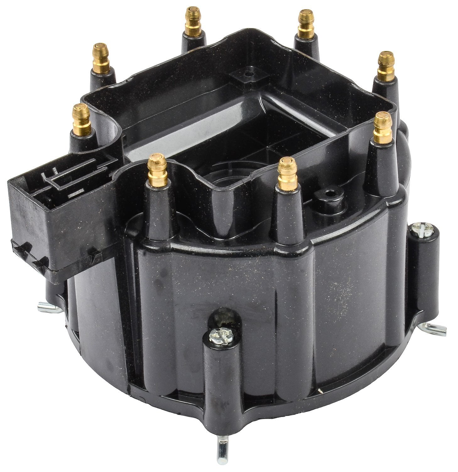 JEGS 40024 HEI Distributor Cap OE Replacement for GM Male Brass ...