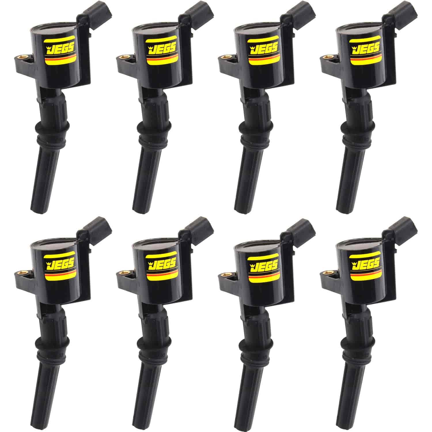 JEGS 40130-8 Coil on Plug Ignition Coils 1997-2009 Ford 4.6L/5.4L/6.8L ...