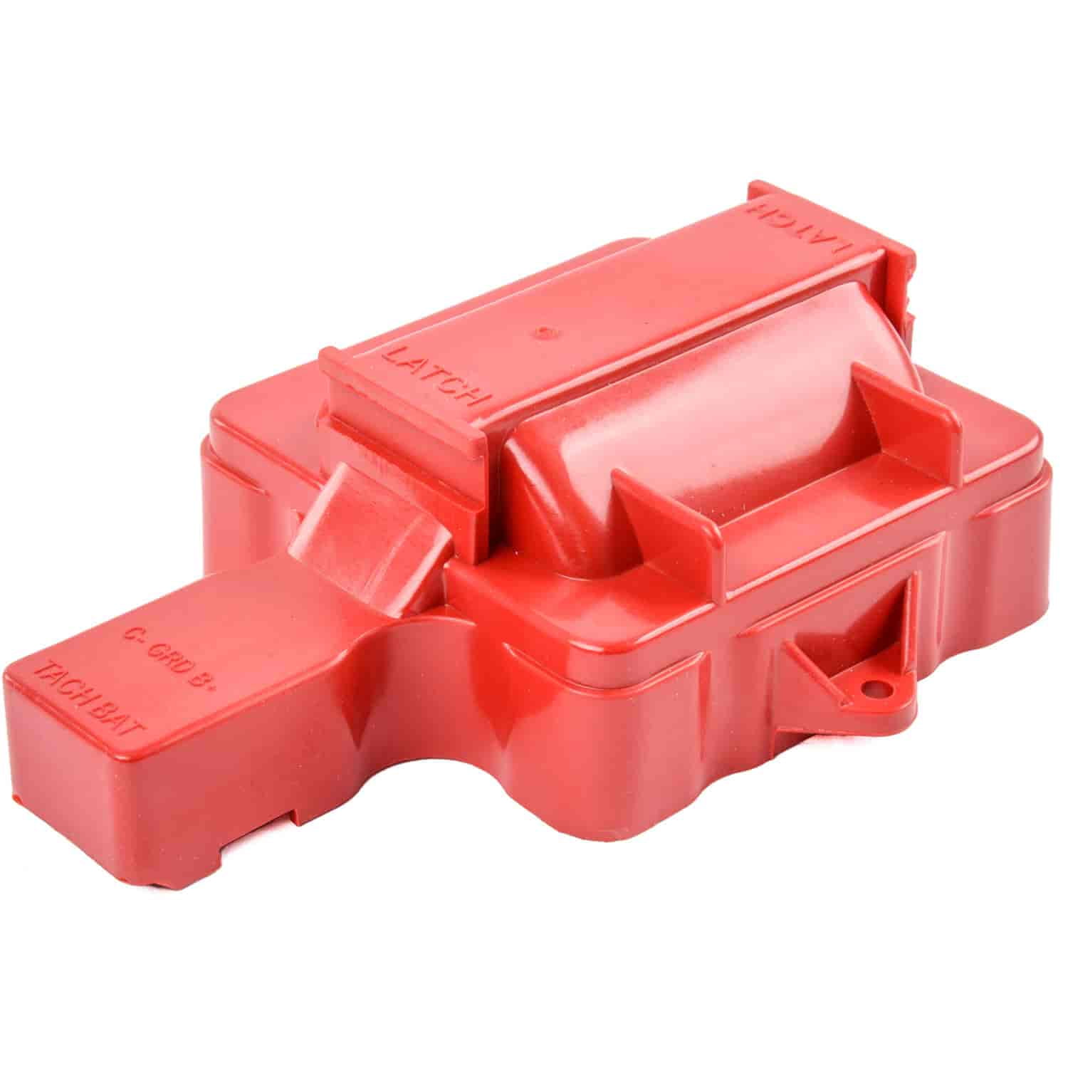JEGS 40451 Coil Dust Cover 1974-1990 GM HEI Red - Walmart.com
