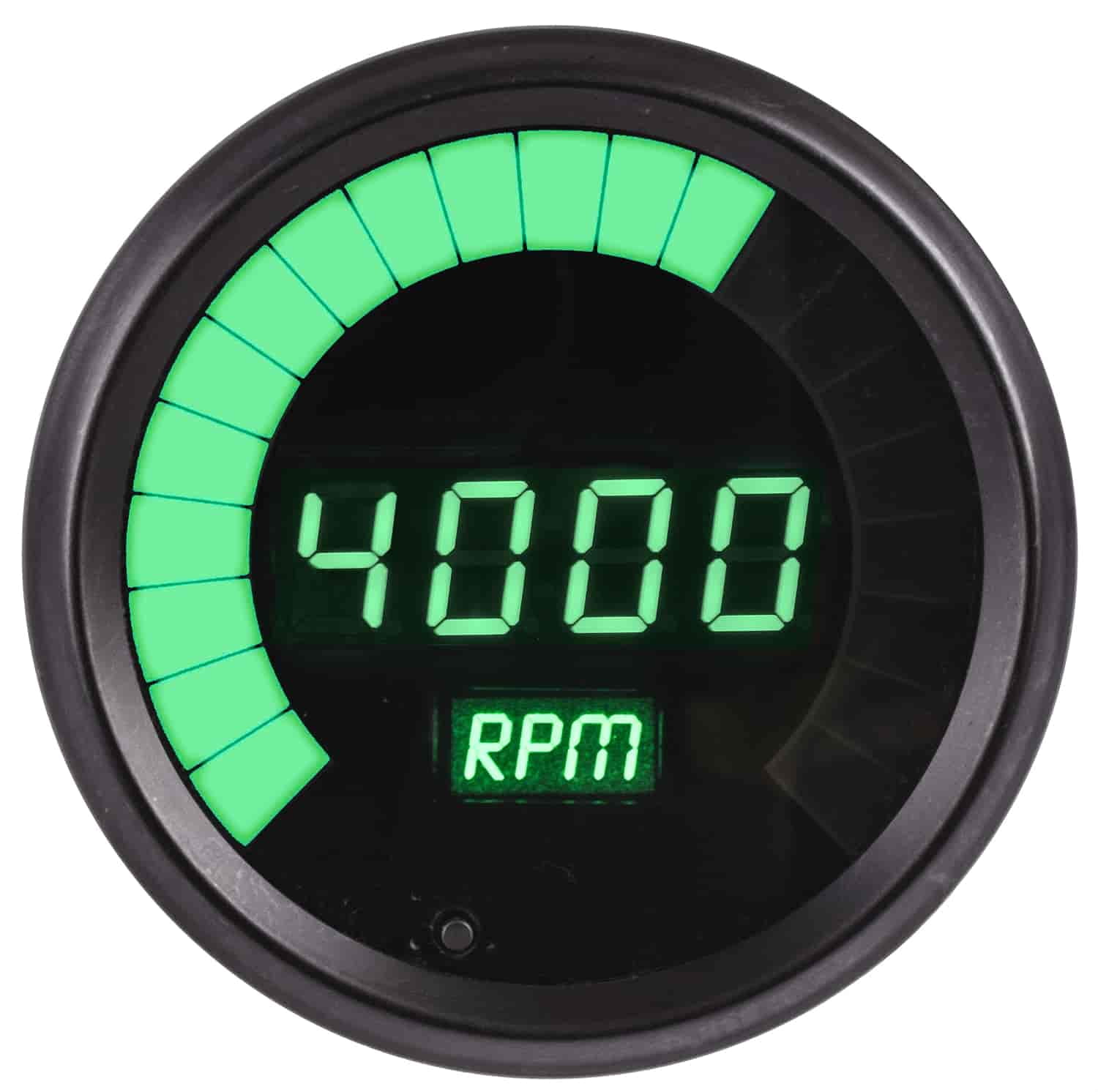 JEGS 41454 Tachometer LED Digital Bar Graph 0-9900 rpm 3 3/8 in ...