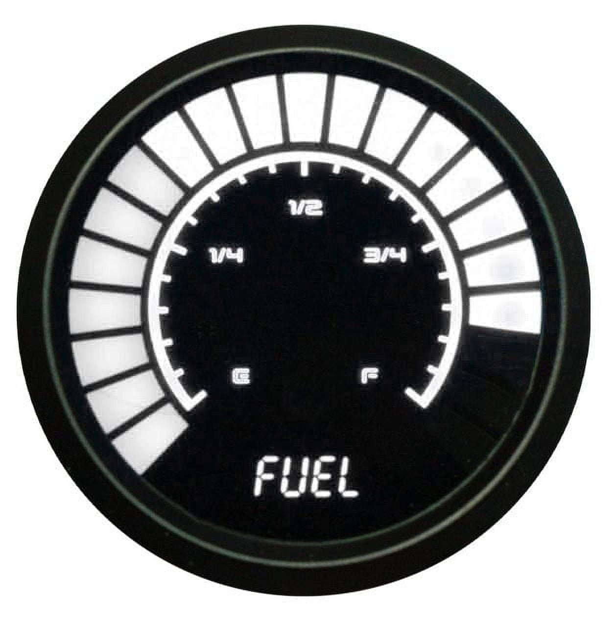 JEGS 41514 Fuel Level Gauge LED Bar Graph 2 1/16 in. Diameter ...