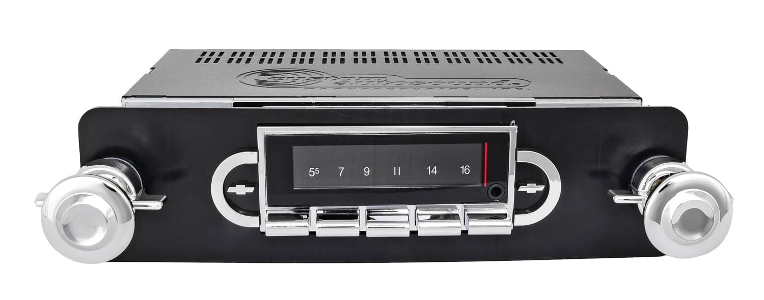 JEGS 48264 Classic 740 Series Radio 1955-1959 Chevrolet Truck Chrome ...