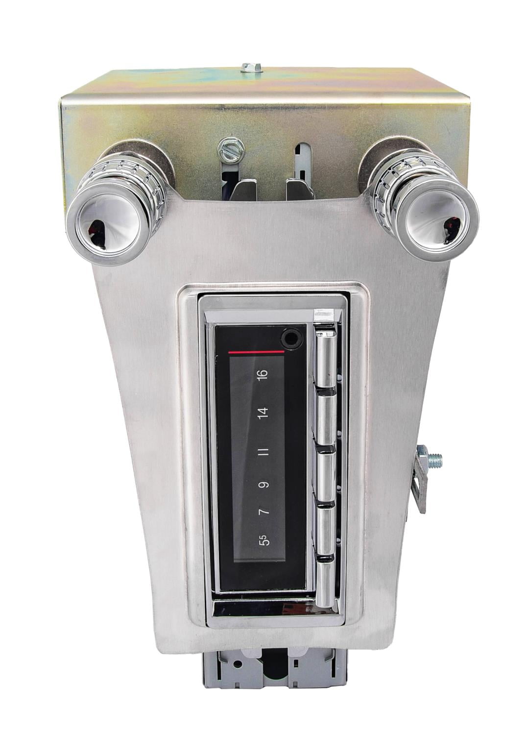 JEGS 48279 Classic 740 Series Radio 1963-1967 Chevrolet Corvette Chrome ...