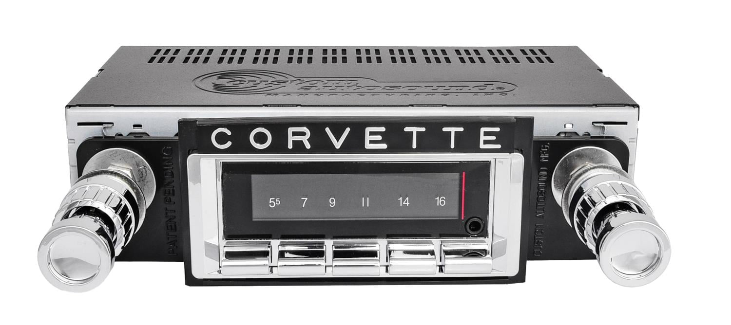 JEGS 48282 Classic 740 Series Radio 1958-1962 Chevrolet Corvette Chrome ...