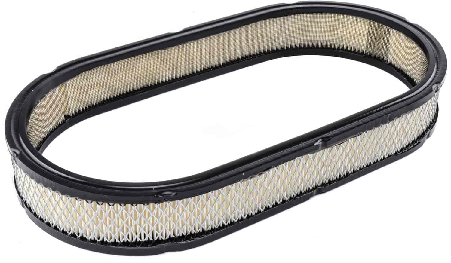 JEGS 500095 HIgh Flow Paper Filter Element 14 1/2 in. L x 8 in. W x 2 ...