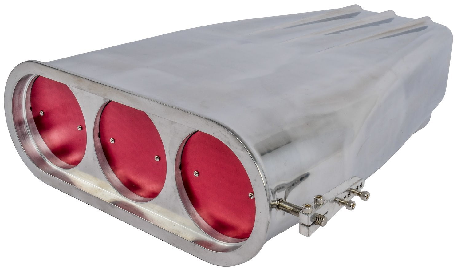 Polished JEGS 50061 Bug Catcher Scoop with Dual 4-Barrel Carburetors ...