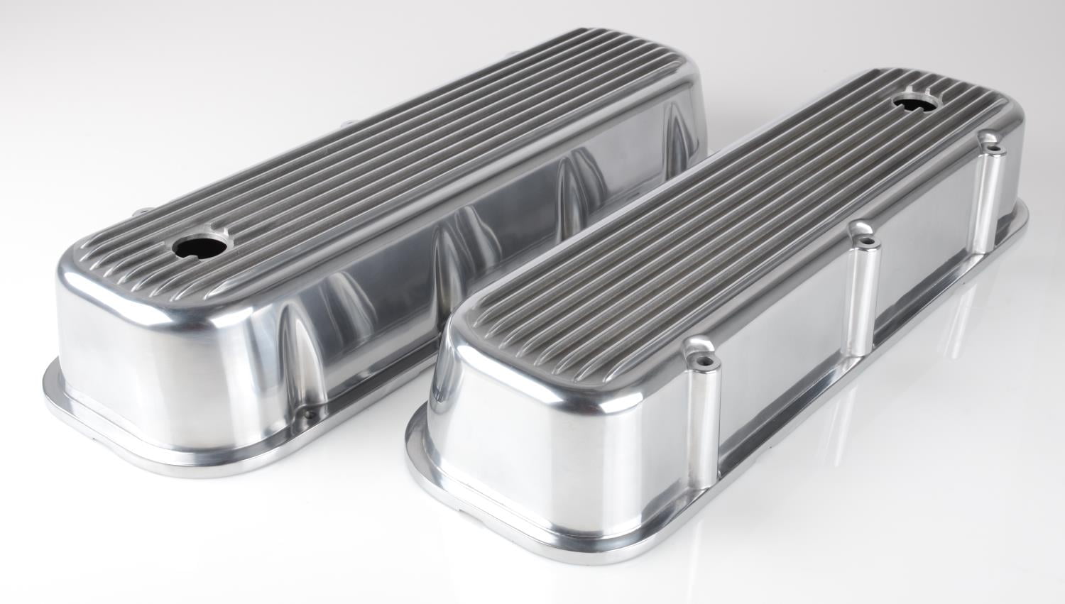 JEGS 501006 Valve Covers 1965-1995 Big Block Chevy Use with Aluminum Roller Rock - Walmart.com