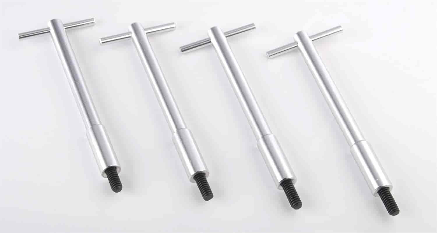JEGS 50144 Valve Cover T-Bar Wing Nuts Silver - Walmart.com
