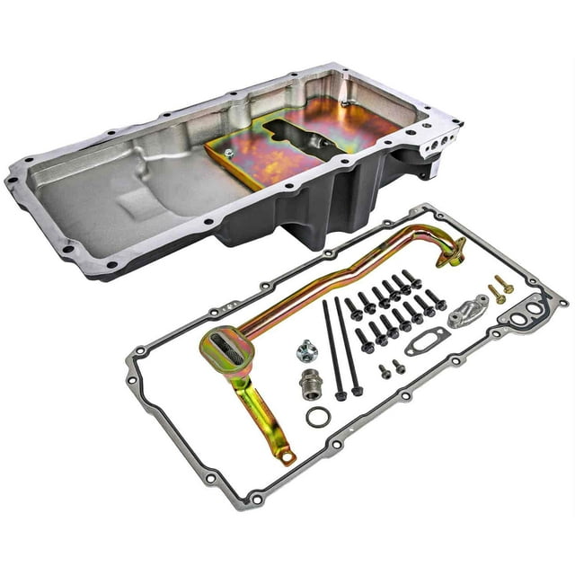 JEGS 50277 Oil Pan GM LS Series Engines Designed for Additional Chassis ...