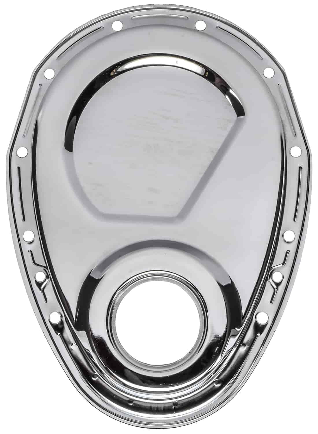 JEGS Timing Cover for 1955-1995 Small Block Chevy 283-400 [Chrome ...
