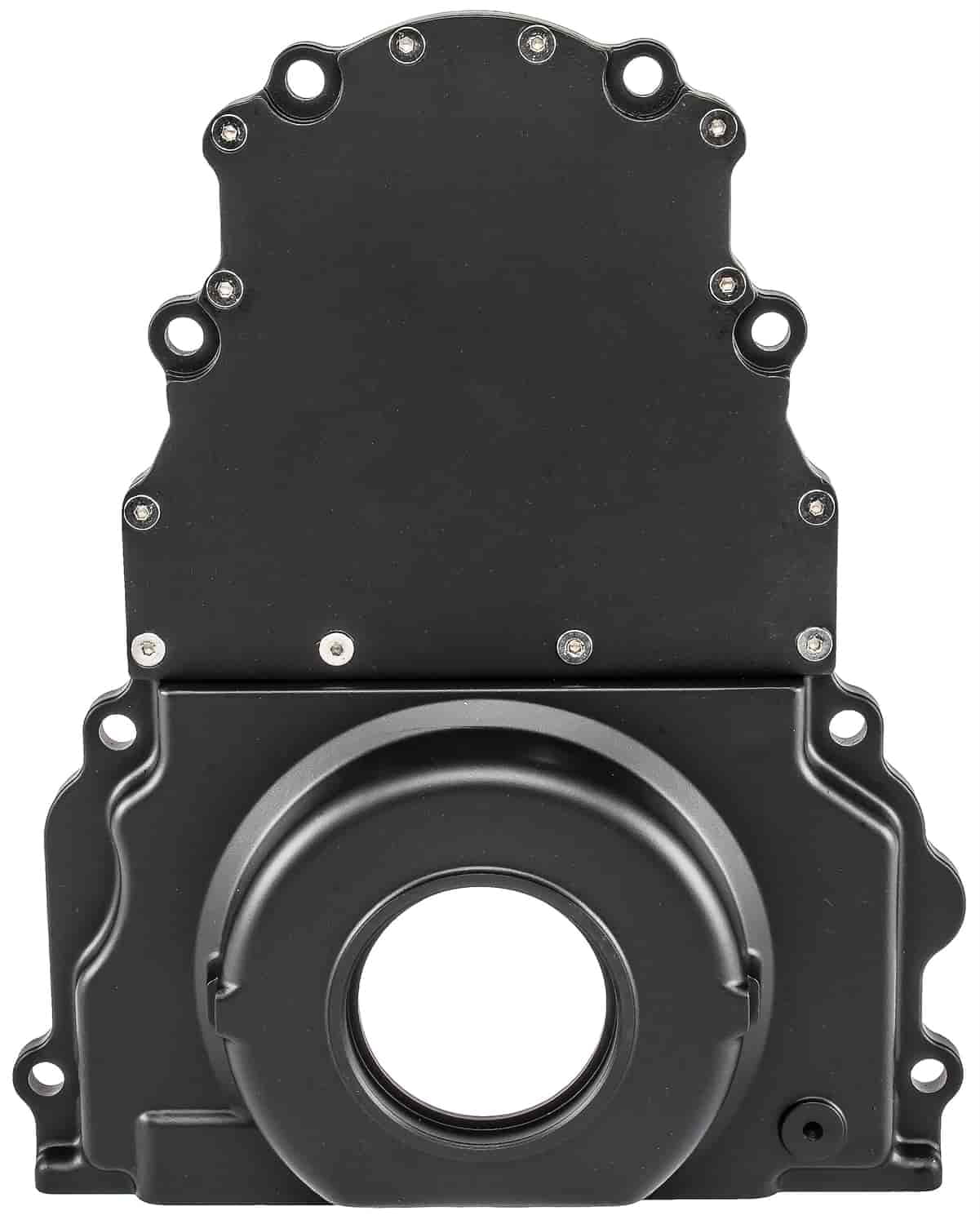 JEGS 50326 GM LS Timing Cover Up to Gen IV with Rear Mounted Cam ...