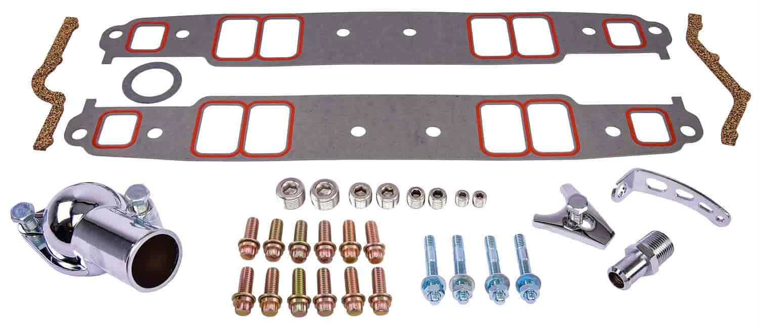 JEGS 50530 Intake Manifold Install Kit 1955-1985 Small Block Chevy ...