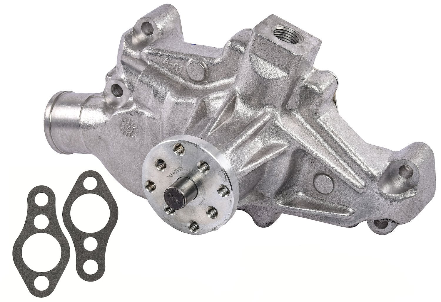 JEGS 51060 Premium Aluminum Water Pump 1955-1972 Small Block Chevy ...