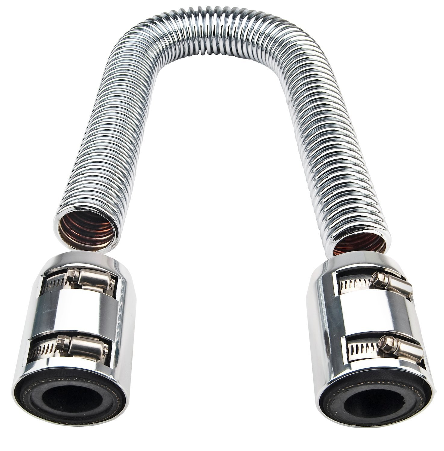 JEGS 511231 Stainless Steel Radiator Hose Kit Natural/Polished 24 ...