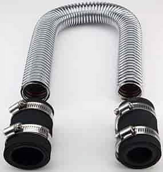 JEGS 511241 Stainless Steel Radiator Hose Kit Natural 24 - Walmart.com