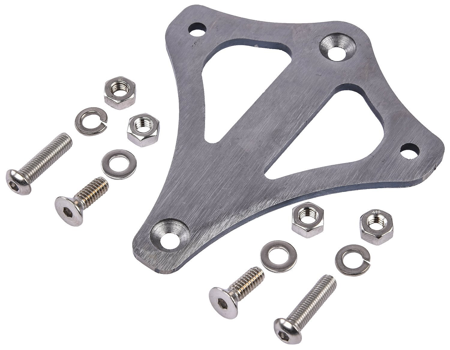JEGS 51134 Just-A-Ble Mounting Bracket Satin Finish Fits JEGS: Catch ...