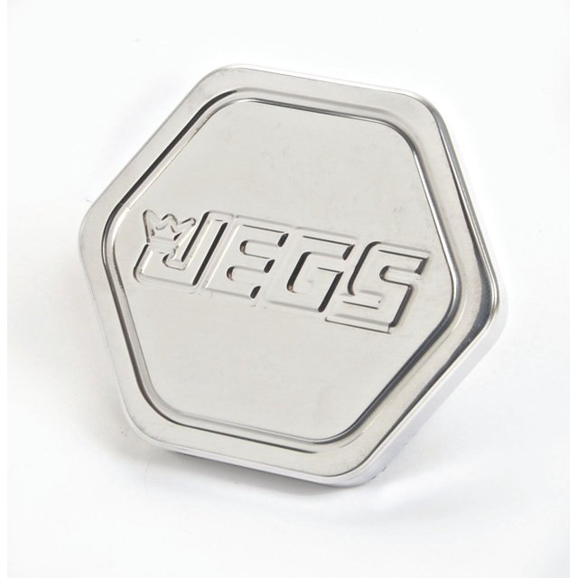 JEGS 51160 16 lb Radiator Cap With JEGS Logo Billet Alumium Polished ...