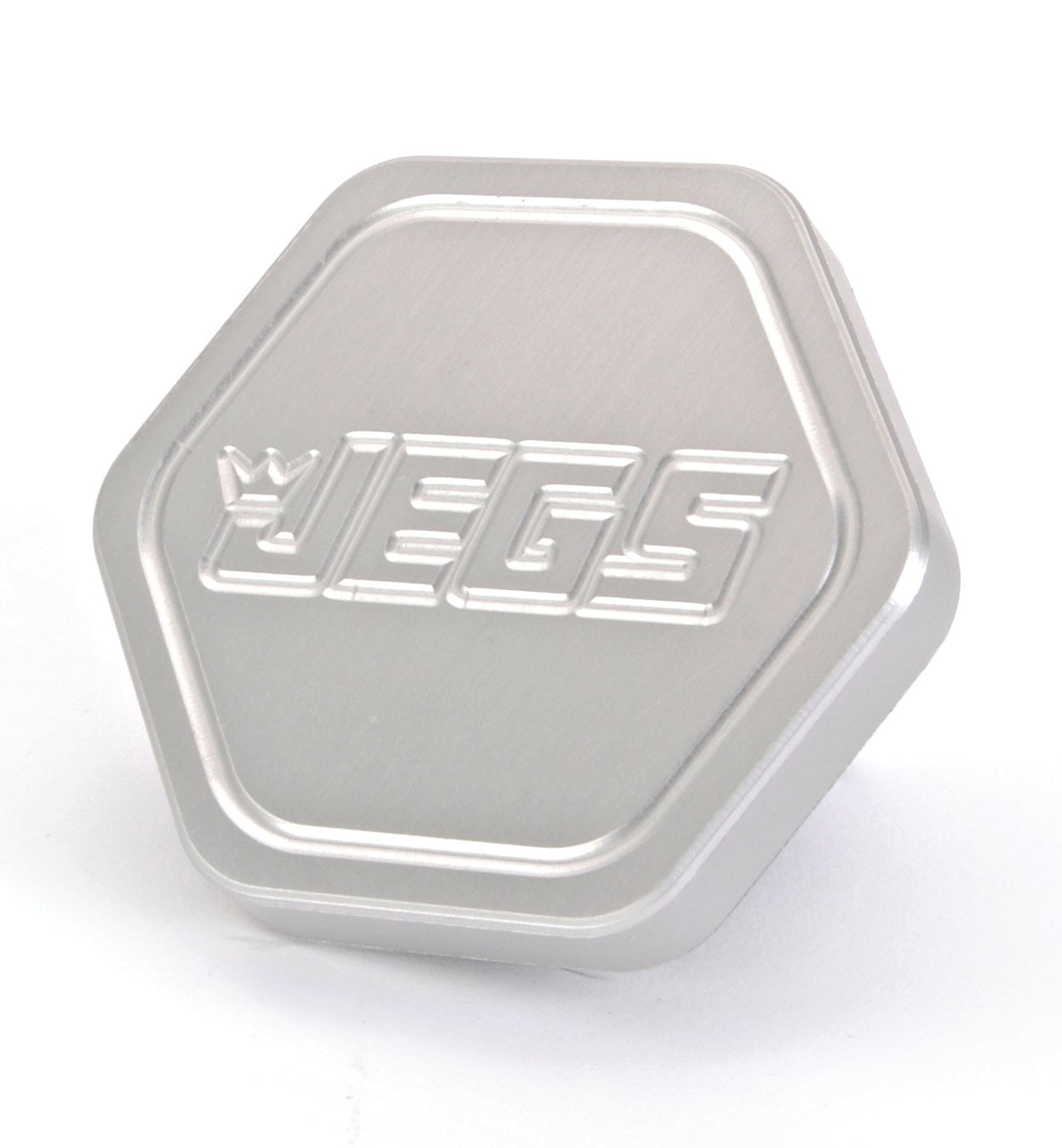 JEGS 51161 16 lb Radiator Cap With JEGS Logo Billet Aluminum Clear ...