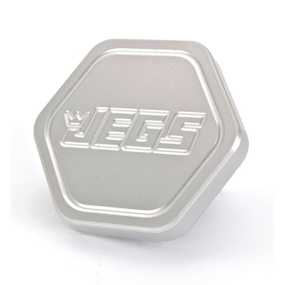 JEGS 51161 16 lb Radiator Cap With JEGS Logo Billet Aluminum Clear ...