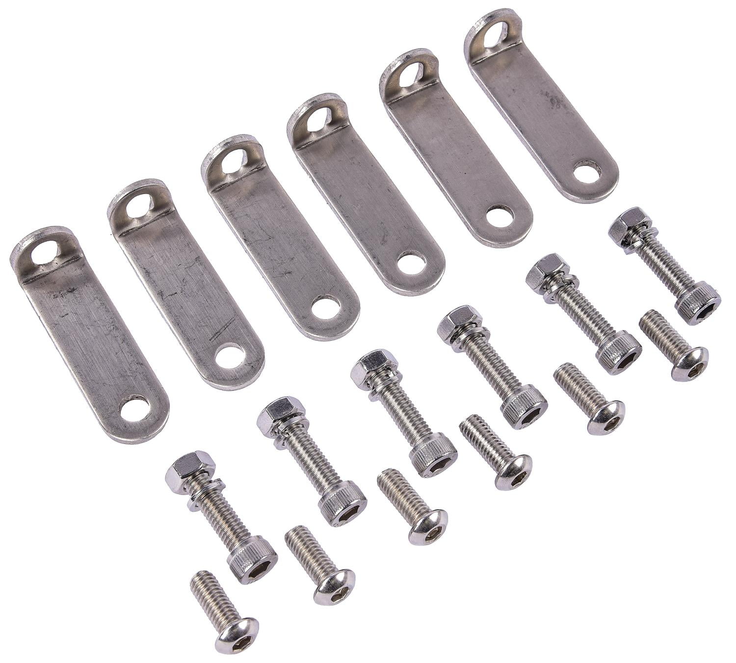 JEGS 513064-1 Replacement Fuel Rail Hardware Kit Fits JEGS Fabricated ...