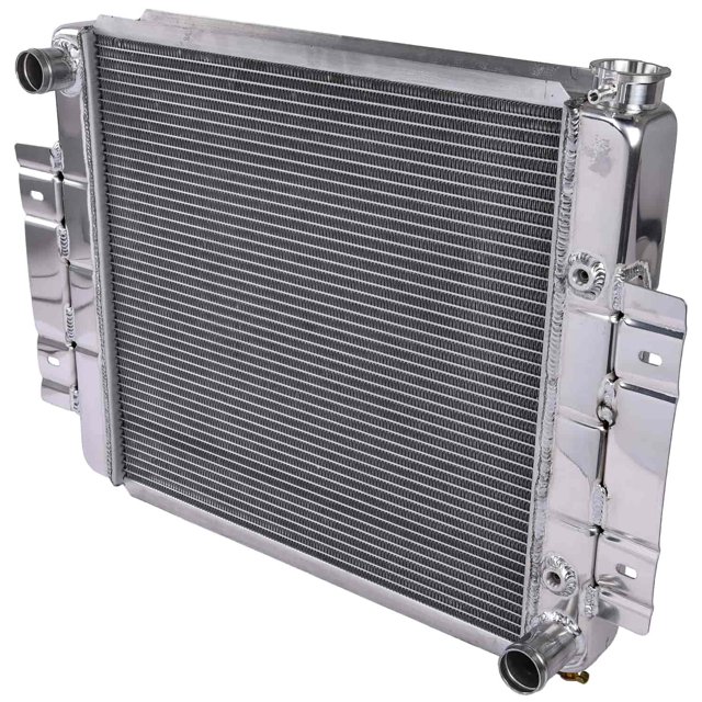 JEGS 51941 Ready Fit Aluminum Radiator 1972-1986 Jeep CJ (Crossflow ...