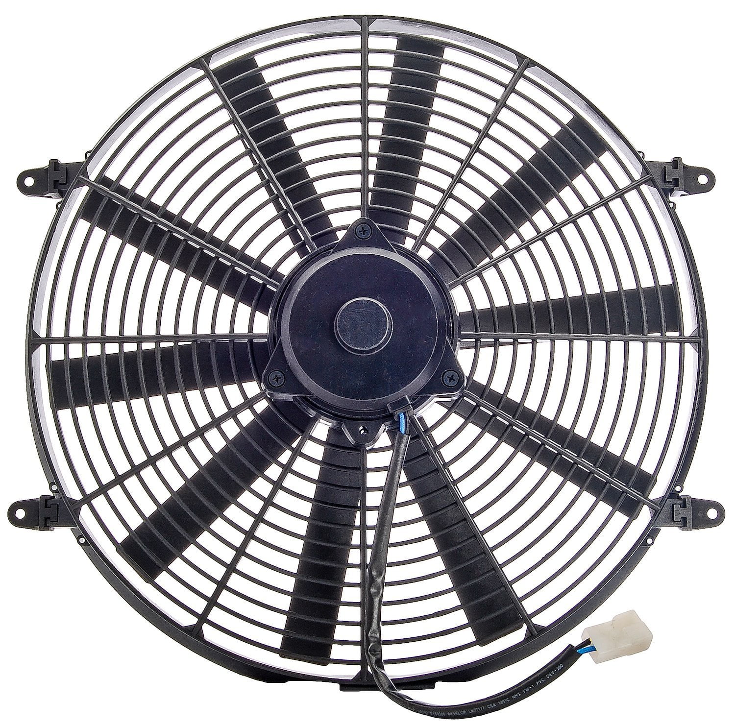 JEGS 52133 Universal Electric Fan 16 Diameter Straight Blade 2100 cfm 9 ...