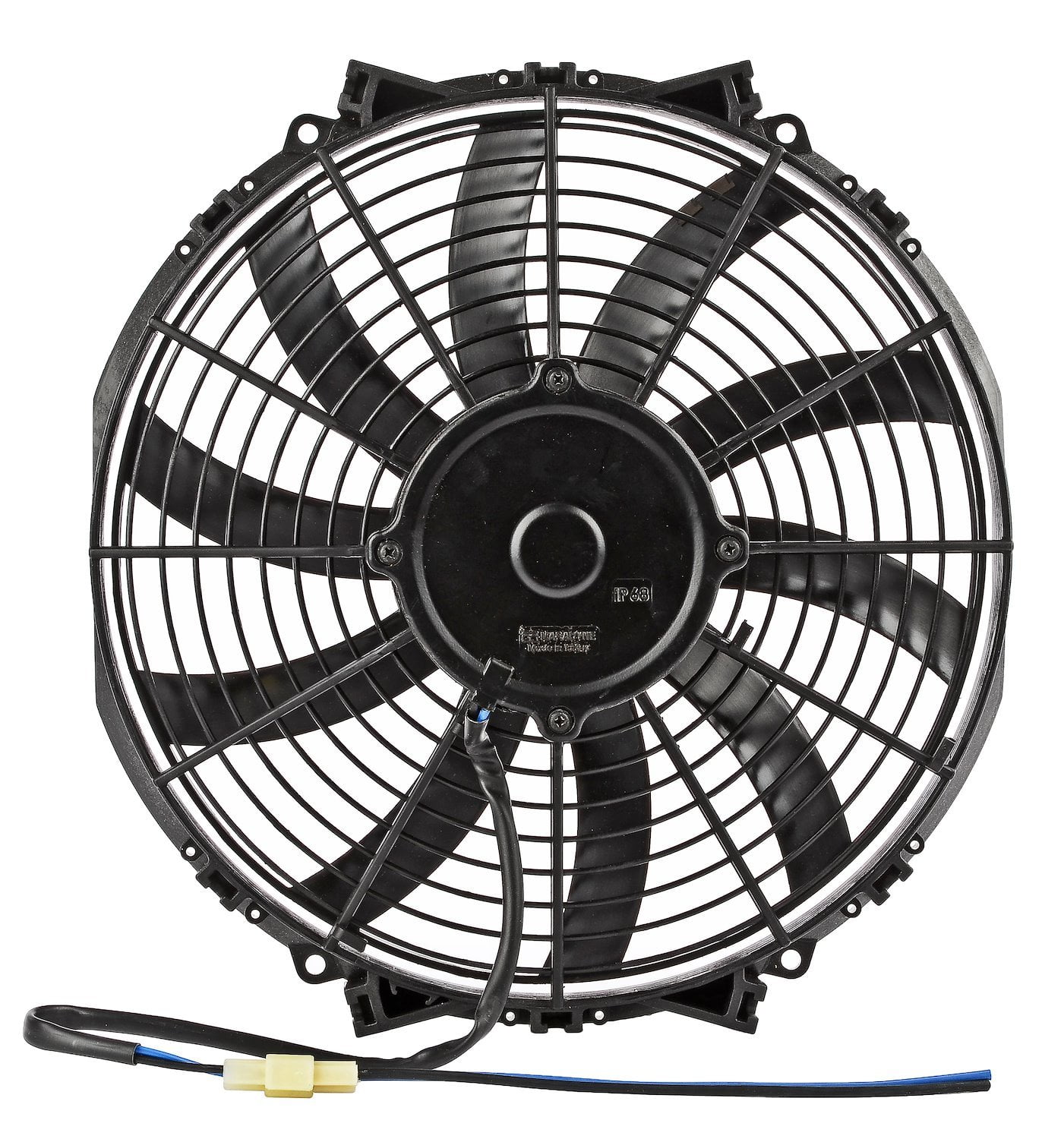 JEGS 52161 Low Profile Heavy Duty Cooling Fan 12 Diameter 225 Watt ...