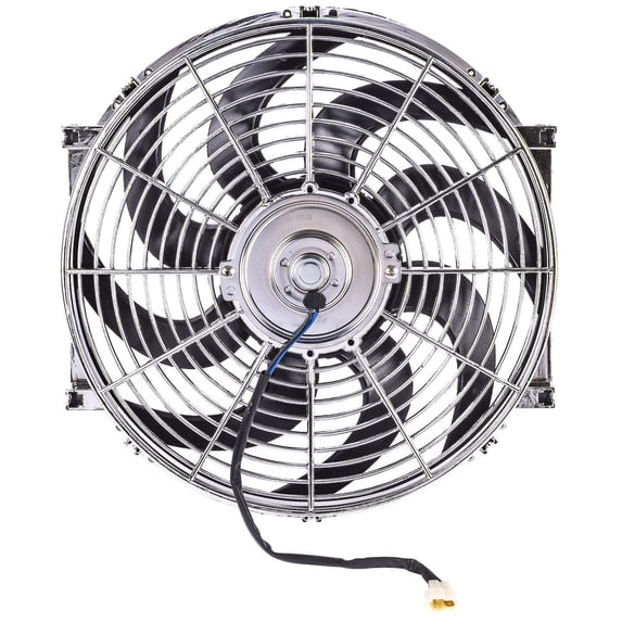 JEGS 52174 Universal Electric Fan 14 in. Diameter S-Blade Reversible 1 ...