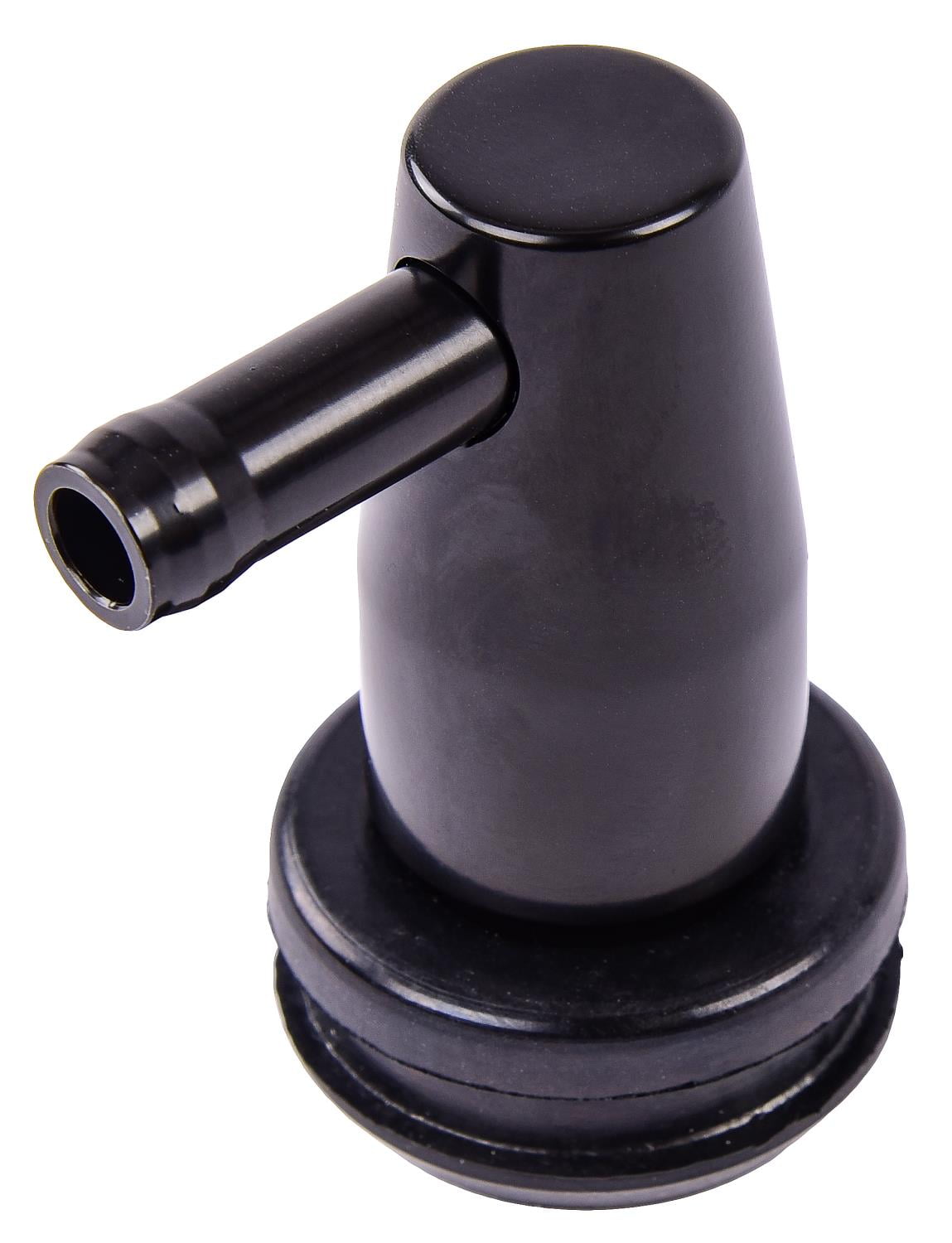 JEGS 52227 Billet Aluminum PCV Valve 3/8 in. Hose Barb 3/4 in. Neck ...
