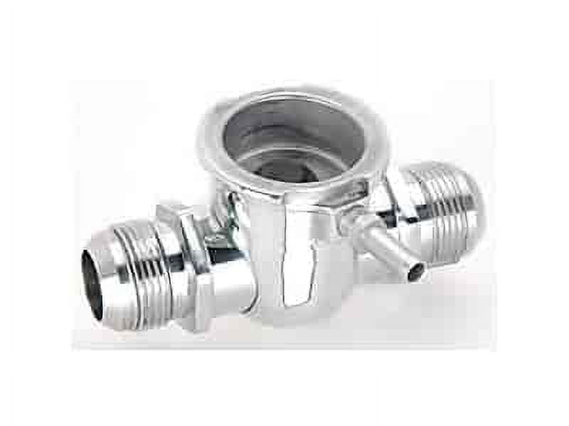 JEGS 53059 In-Line Radiator Hose Filler Polished -16AN x -16AN Male ...