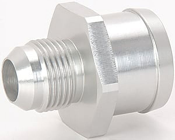 JEGS 53087 Radiator Hose Fitting -12AN to 1-1/2 Clear Anodized Billet ...