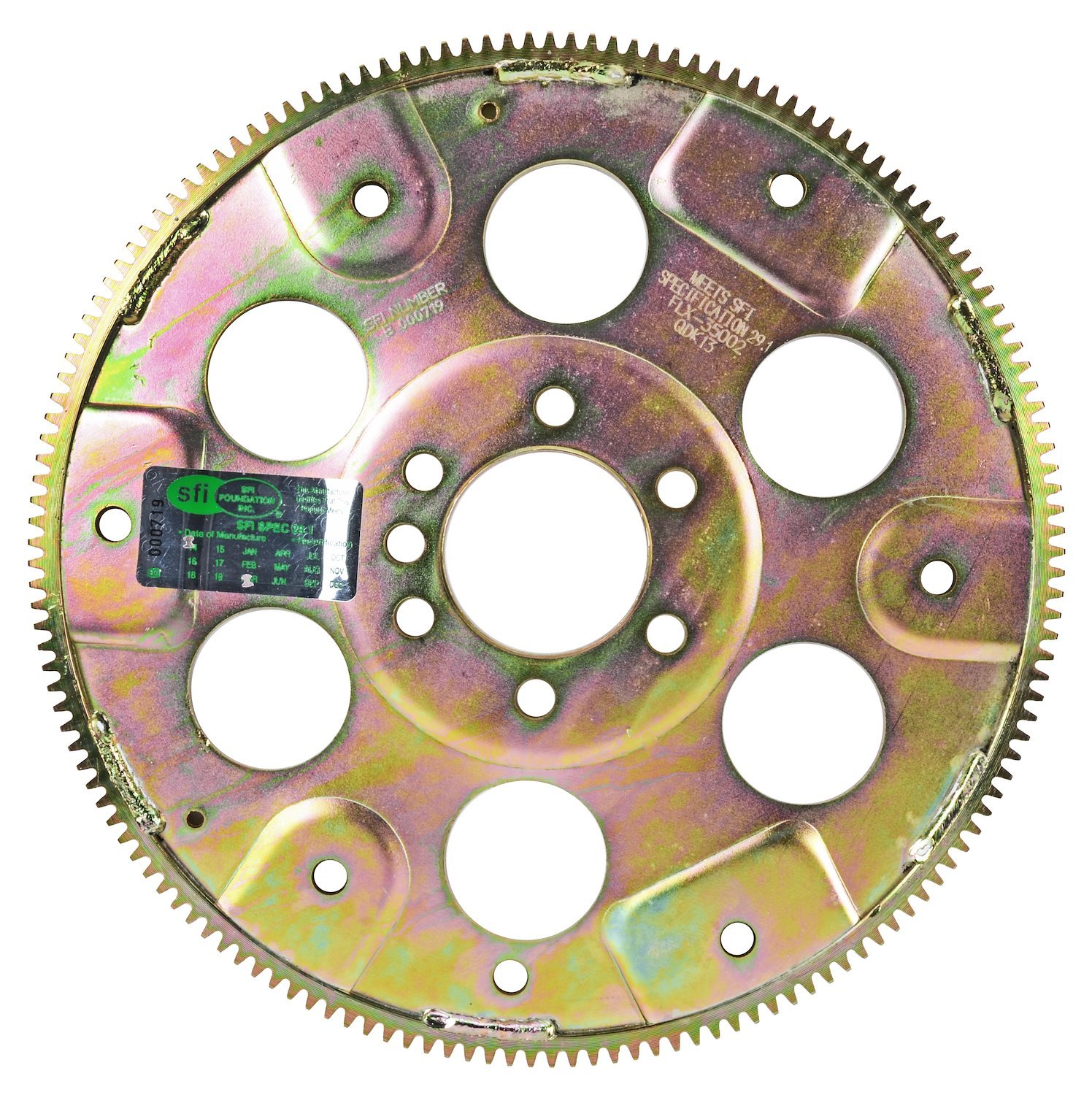 JEGS 601070 Heavy-Duty SFI Flexplate 1957-1985 Small Block Chevy Big ...