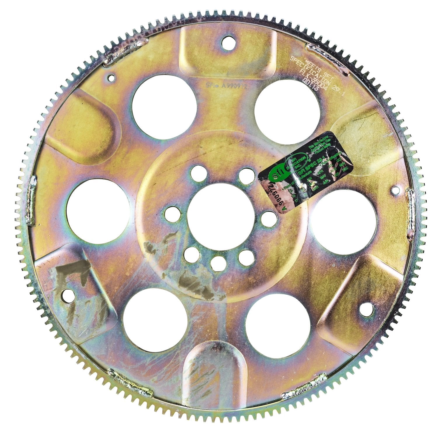 JEGS Heavy-Duty SFI Flexplate for 1986-1997 Small Block Chevy & 90 ...