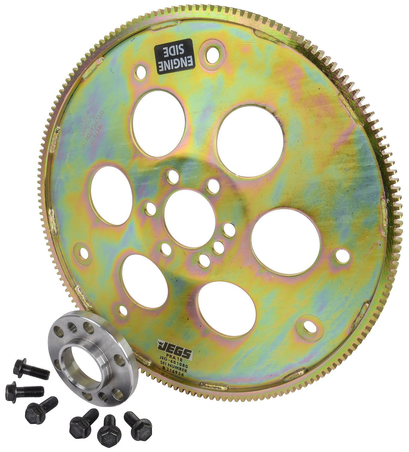 JEGS 601080K GM LS Flexplate Kit GM LS-Series Engine 168-Tooth ...