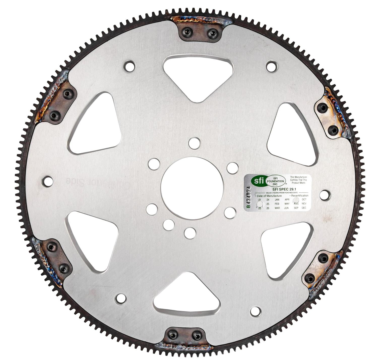 JEGS Billet Aluminum Flexplate for Small & Big Block Chevy [168-Tooth ...