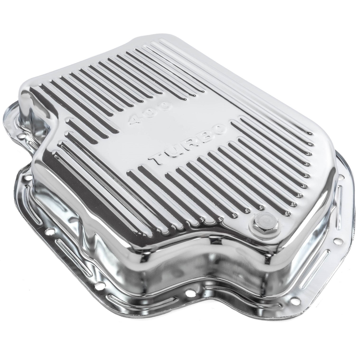JEGS Automatic Transmission Pan for GM TH400, Stock Capacity [Chrome ...