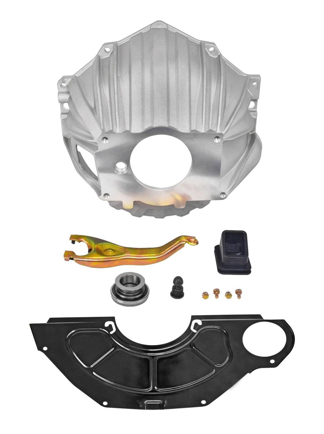 JEGS 60339 Aluminum Bellhousing Kit 1955-1985 Chevrolet Small Block/Big Block En - Walmart.com