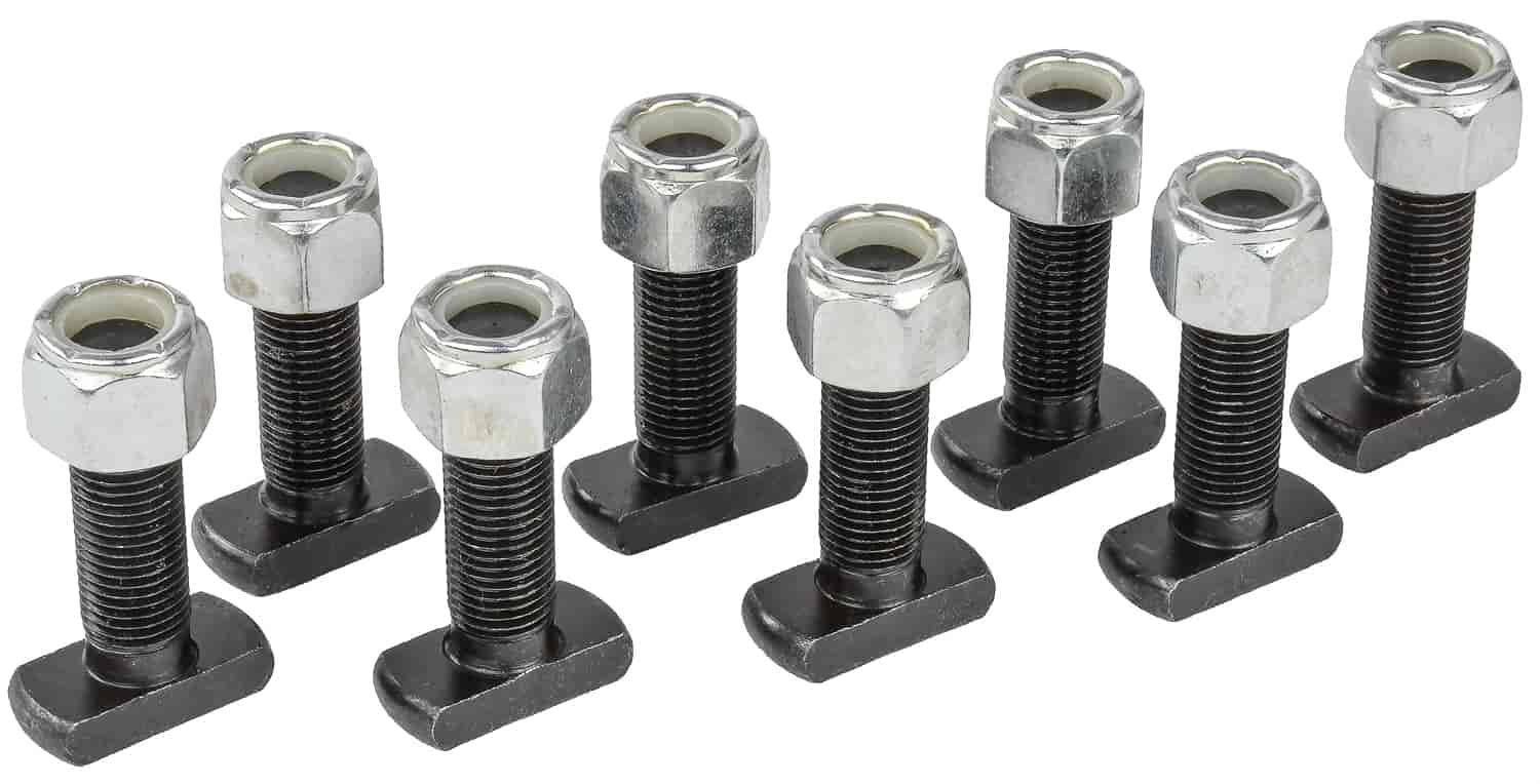 JEGS 60649 T-Bolt Set Thread: 3/8 in.-24 Thread Length: 1 1/8 in ...
