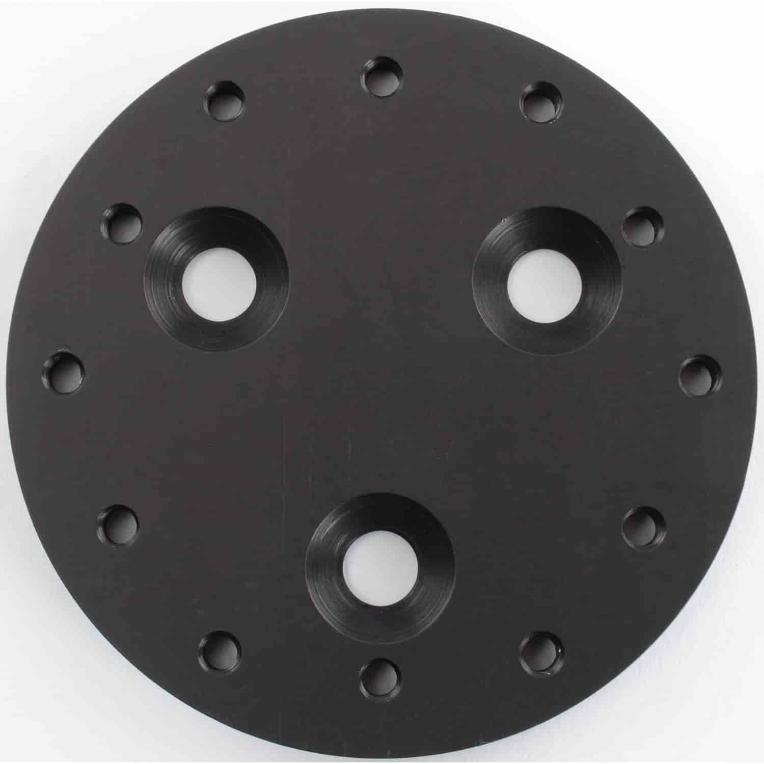 JEGS 60728 Steering Wheel Adapter 3 Bolt Hub to 6 Bolt Wheels Quick ...