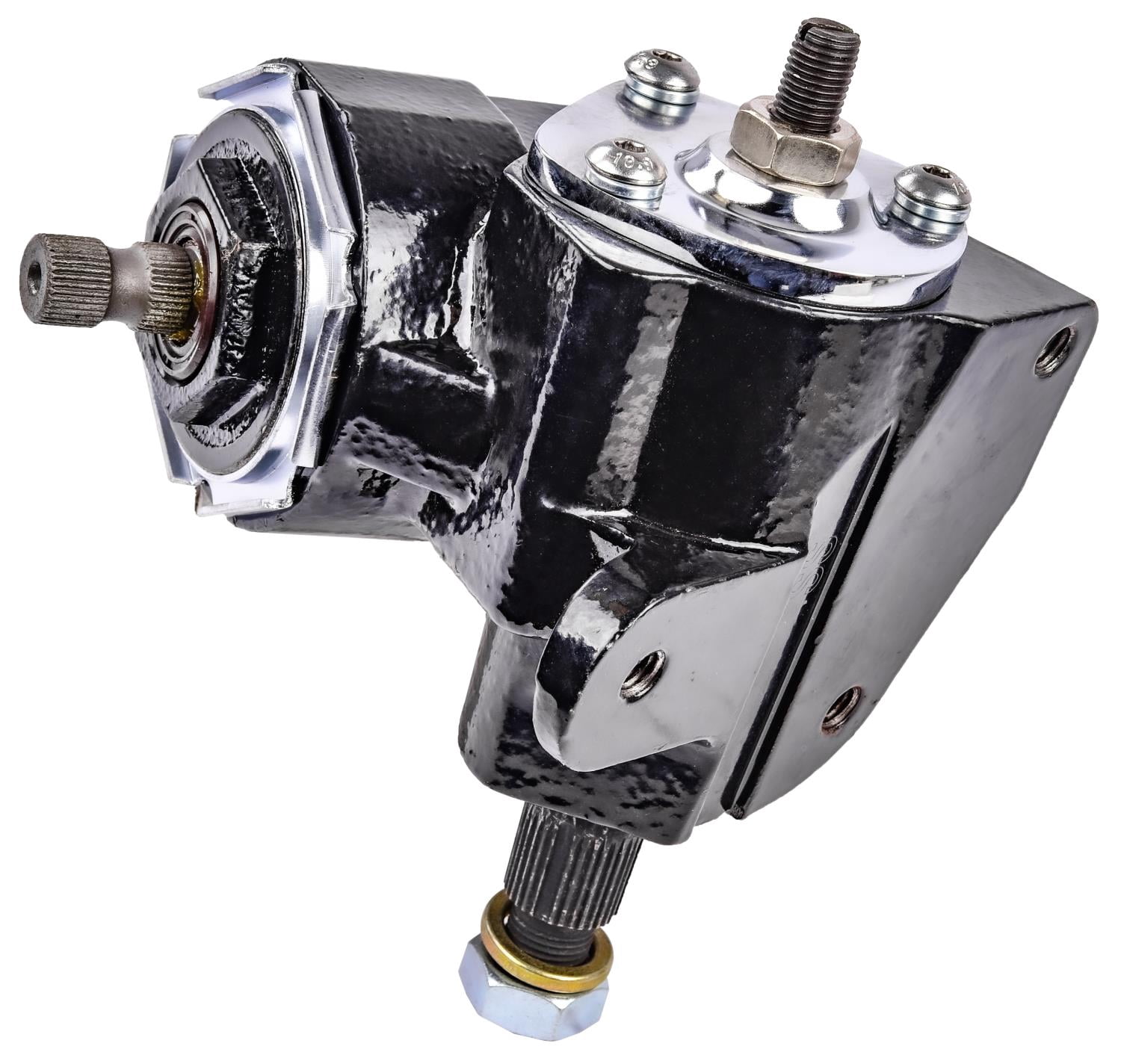 JEGS 60754 Reverse Manual Steering Box 1960-1969 Corvair 20:1 Steering ...