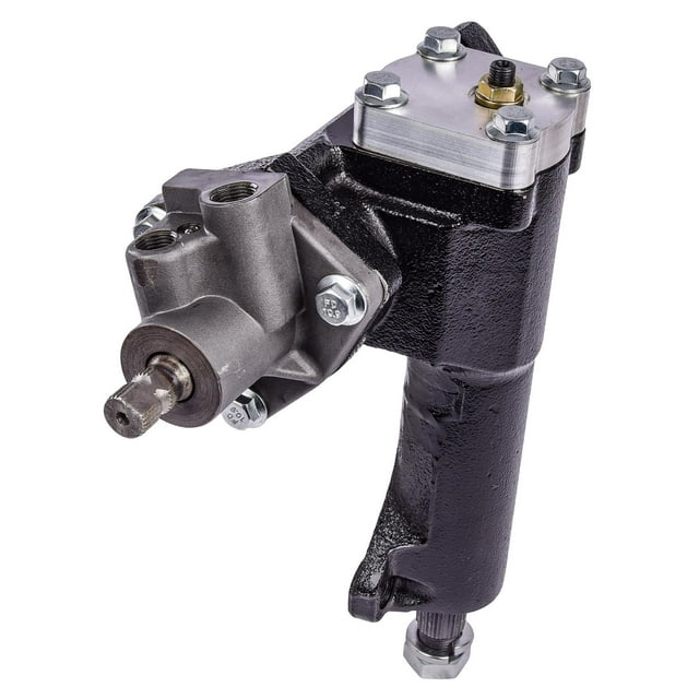 JEGS 60756 Power Steering Box 1955-1957 Chevy Tri-Five 14:1 Steering ...