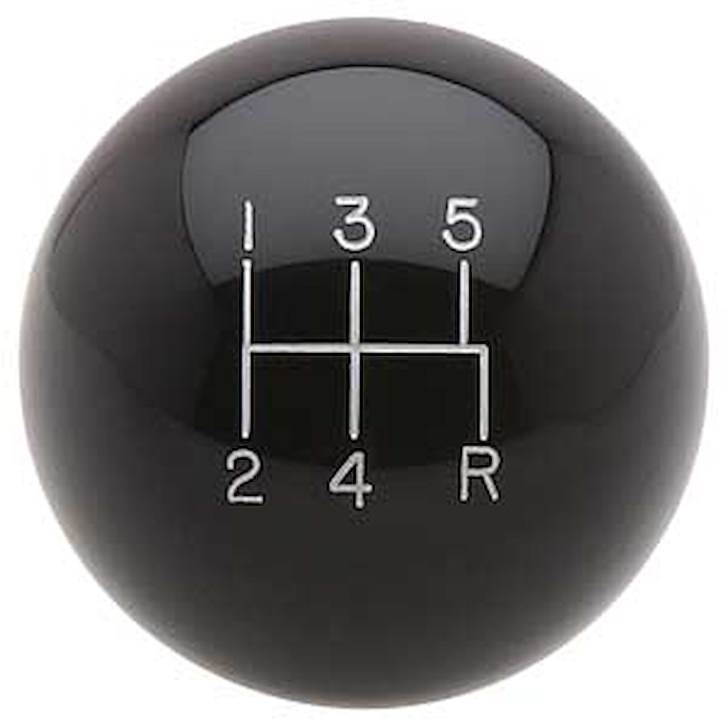 JEGS Engraved Shift Knob - Black 5-Speed Pattern - Walmart.com